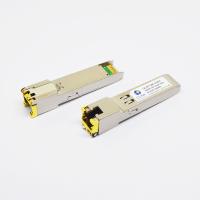 China Customized 1000BASE-T SFP Copper RJ-45 100m Optical Transceiver Module for sale
