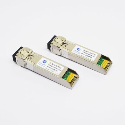 China BiDi 1270nm TX 1330nm RX 10km 10G SFP+ Fiber Transceiver DOM LC Single Mode for sale