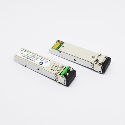 China ISO 1.25G SFP Fiber Module 1550nm LC 80km IBM Networks Compatible for sale