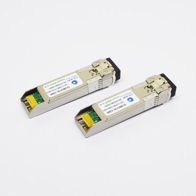 China SFP-10G-BX40U-C Compatible SFP+ BiDi Optical Transceiver 1270nmTX 1330nmRX 40km for sale