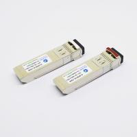 China MSA Compliant ZR 10G SFP+ Fiber Transceiver 100km Single Mode Fiber for sale