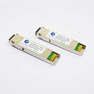 China RoHs 10G XFP Module 1330nm 1270nm 60km LC Optical Transceiver for sale