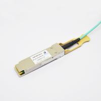 China 100Gb/S QSFP28 Active Optical Cables 3 Meter For 100GBASE SR4 for sale