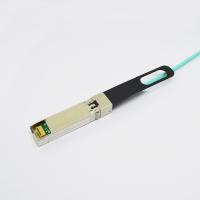 China FDA Approved SFP28 25G AOC Breakout Cable with Metal Enclose for sale