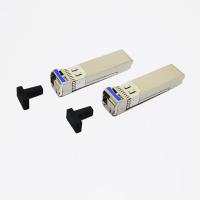 China RoHS Compliant 3km 10Gb/S SFP+ Bidirectional Fiber Transceiver for sale