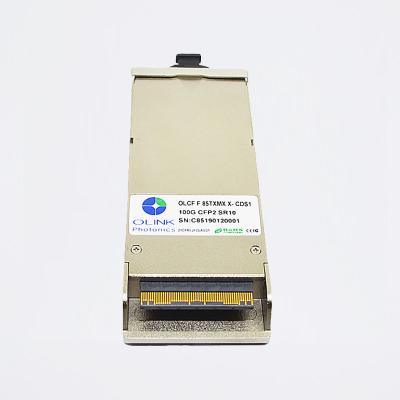 China 100GBASE-SR10 CFP2 850nm 100m Optical Transceiver Module With DOM Function for sale