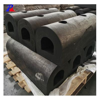 China Dock/ship protection Marine D bumper/rubber fender with a range of size possibilities for sale