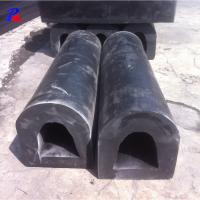 China Custom Nonstandard D Type Marine Dock Fenders Rubber Dock Bumpers Damper for Boats for sale