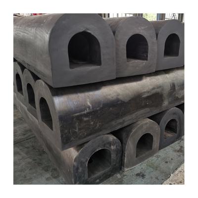 China Customized Dock Marine Dd Type Rubber Fender for Tugboat Porting D300H 360*300*1000mm for sale