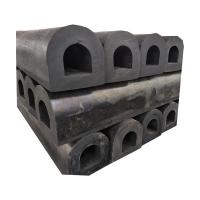 China CCS/BV/SGS/ABS Certified Natural Rubber D Type Boat Fender for Marine Dock Protection for sale