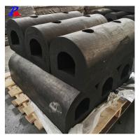 China Wharf and Dock Bumper D Type Ship Boat EPDM Rubber Seal Strips Natural Rubber Material for sale