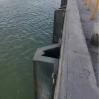 China Dock/Ship Protection with High Energy Absorption Super Arch Rubber Fender Black/Grey for sale