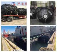 China Black/Grey 50kpa Inflatable Pneumatic Marine Natural Rubber Fender Acceptable OEM/ODM for sale