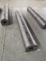 China Customer's Ruquirement Black D Type Marine Boat Strip Rubber Fender in Customized Size for sale