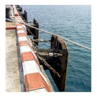 China Standard Size YGCH400H 650*550*400mm Marine Super Drum Rubber Fender with Welcome OEM for sale