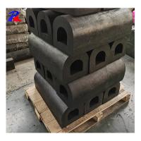 China Boat Dock Ship Rubber Fender D-Shape Loading Dock Bumper for All Weather Conditions for sale