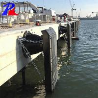 China High Energy Absorption 1300H 1400h SCN Super Cone Rubber Fender with Installation Accessories for sale