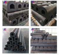 China Natural Rubber DO300*540*3000 Marine Dock Fenders for Boat Protection and Durability for sale