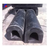 China Customized Size D Section Boat Fender/Rubber D Shaped Bumper Made of Natural Rubber for sale