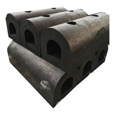 China CCS/BV/SGS/ABS Certified D Type Rubber Dock Fender with Natural Rubber Material for sale