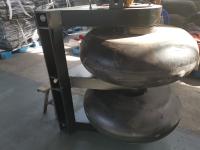 China Affordable Black/Grey Drum Type Rubber Fender for Marine Applications for sale