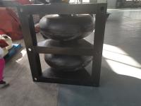 China Affordable Black/Grey Drum Type Rubber Fender for Marine Applications for sale