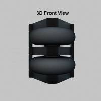 China Customized Size Drum 1200*400 Type Dock Bumper Rubber Fender for Marine and Boat for sale