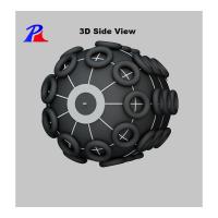 China BV Certified Customized Sizes Yokohama Boat Rubber Fenders in Black for Shipyard for sale