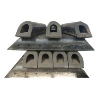 China CCS.BV.ABS.SGS Certified D Type Boat Rubber Fender for Boat Edge and Gunnel Protection for sale