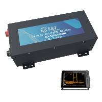 China 16V 52Ah IP65 Marine LiFePO4 Battery Pack Smart BMS Bluetooth Aluminium Case for sale