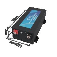 China 16V 52Ah IP65 Marine LiFePO4 Battery Pack Smart BMS Bluetooth Aluminium Case for sale