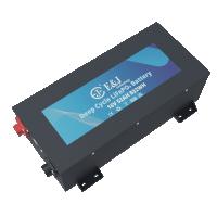 China 16V 52Ah IP65 Marine LiFePO4 Battery Pack Smart BMS Bluetooth Aluminium Case for sale