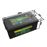 China 36V 100Ah Smart LiFePO4 Battery Pack With Bluetooth & CANBUS 4000 Cycles For Solar & UPS for sale