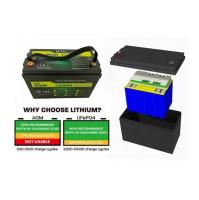 China Portable 12V 100Ah Lithium Ion Lifepo4 Battery Pack Rechargeable For Solar RV & Boat for sale