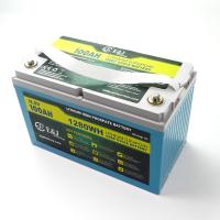China High Capacity BT LiFePO4 Lithium Ion Battery Pack 12V 100Ah 4S Unlimited Parallel Support for sale