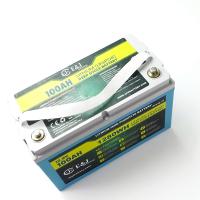 China High Capacity BT LiFePO4 Lithium Ion Battery Pack 12V 100Ah 4S Unlimited Parallel Support for sale