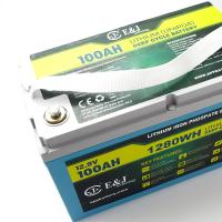 China High Capacity BT LiFePO4 Lithium Ion Battery Pack 12V 100Ah 4S Unlimited Parallel Support for sale