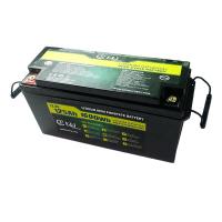 China 12.8V 125Ah BT Smart BMS Lifepo4 Battery For Camping RV Caravan for sale