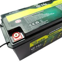 China 12.8V 125Ah BT Smart BMS Lifepo4 Battery For Camping RV Caravan for sale