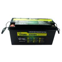 China 12.8V 125Ah BT Smart BMS Lifepo4 Battery For Camping RV Caravan for sale