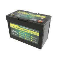 China Deep Cycle 12V 100Ah Cell Balanced LiFePO4 Lithium Ion Recharge Solar Battery 4000 Cycles for sale