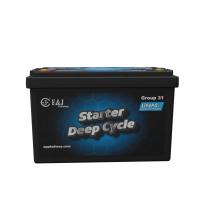China BCI Group 31 12v 1500CCA Lfp Cranking Battery 100ah Dual Purpose Lithium for sale