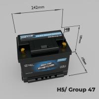China CMF60L DIN 37110 900CCA Starting LifePO4 Battery Pack For KIA EV6 & Hyundai Kona Electric for sale