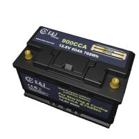 China Starting Lithium 12V 60Ah Lifepo4 Starter Battery 900 Cca High Cranking DIN H6 for sale
