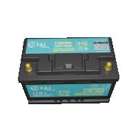 China Self Heating Din80 Type H7 Size Bluetooths Lithium Ion Battery 12V 100Ah LiFePO4 Pack For Low Temperature Application for sale