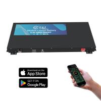 China 12.8V 230Ah Ultra Slimline Lithium Ion Battery Pack Deep Cycle BMS Integrated For Camper Van for sale