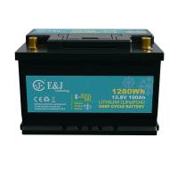 China 12.8V 100Ah H6 BT Heating LiFePO4 Battery Pack VW T5 T6 T6.1 Underseat +4000 Cycles for sale