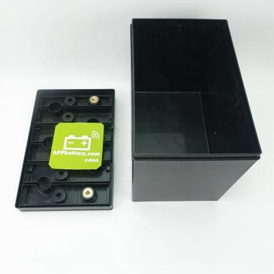 China 12V 90Ah Lithium Plastic Empty Battery Box Replace Lead Acid AGM Battery For Solar RV EV for sale