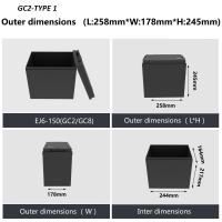China 48V 30ah 40ah Golf Car Empty Lithium Battery Box Replace AGM Lead Acid CG2 CG8 Trojan T-105 for sale