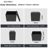 China 48V 30ah 40ah Golf Car Empty Lithium Battery Box Replace AGM Lead Acid CG2 CG8 Trojan T-105 for sale